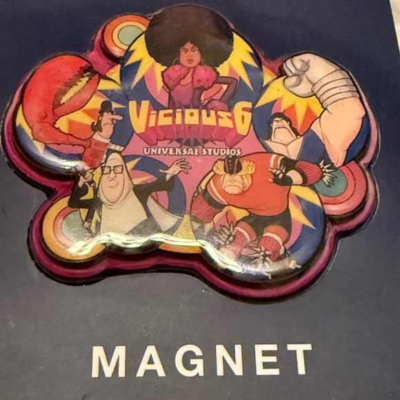 Other | Universal Studios Vicious 6 Magnet | Poshmark